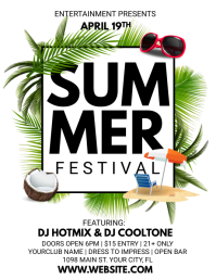 Summer Festival Template | PosterMyWall
