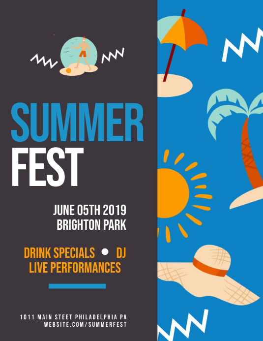 Summer fest | PosterMyWall