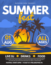 Summer festival Template | PosterMyWall