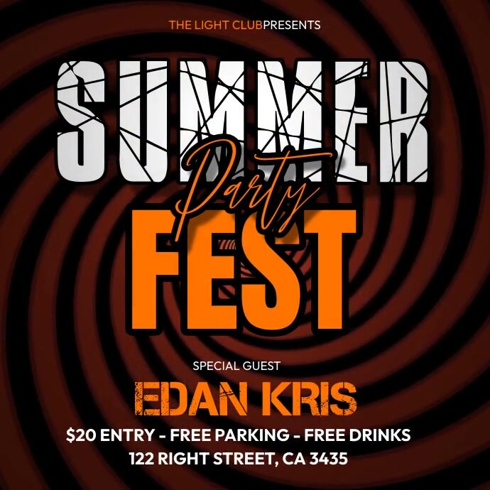Plantilla de Summer Fest Party | PosterMyWall