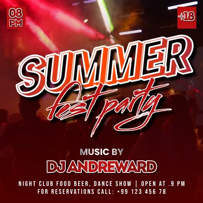 Plantilla de Summer Fest Party | PosterMyWall
