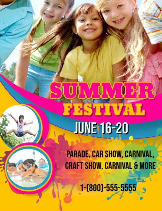 Summer Festival Template | PosterMyWall