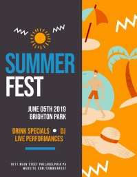 Summer festival Template | PosterMyWall