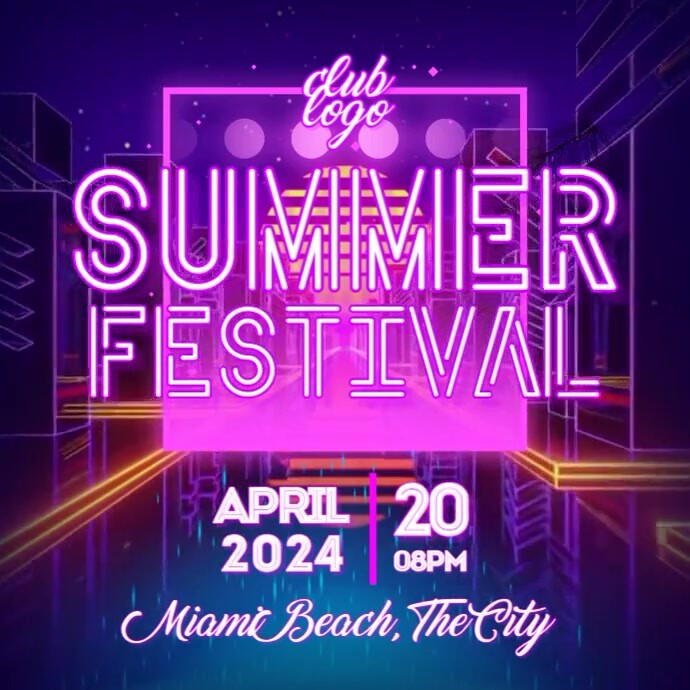 Summer Festival Template | PosterMyWall