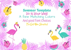 SUMMER FLYER DESIGN Template | PosterMyWall