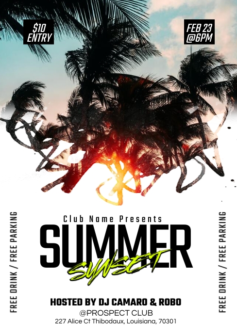 Summer Flyer Template | PosterMyWall
