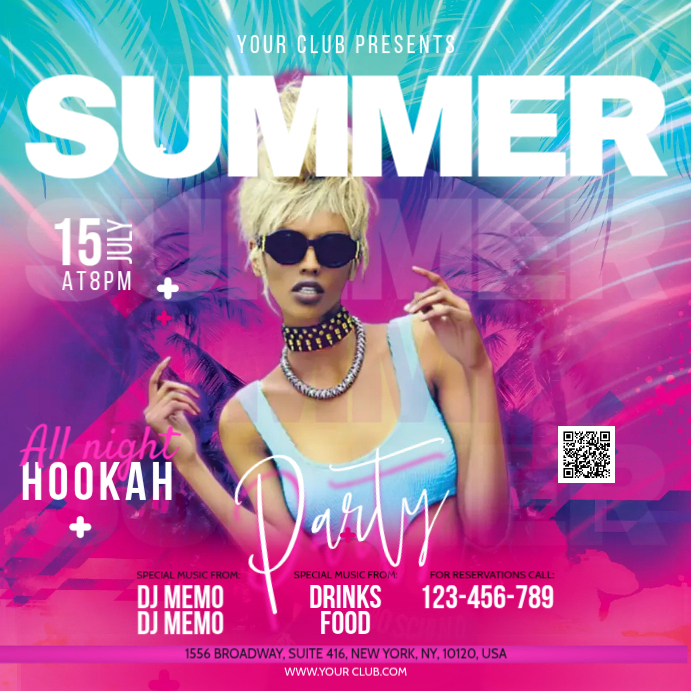 Summer Flyer Template | PosterMyWall