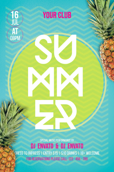 Summer Flyer Template | PosterMyWall