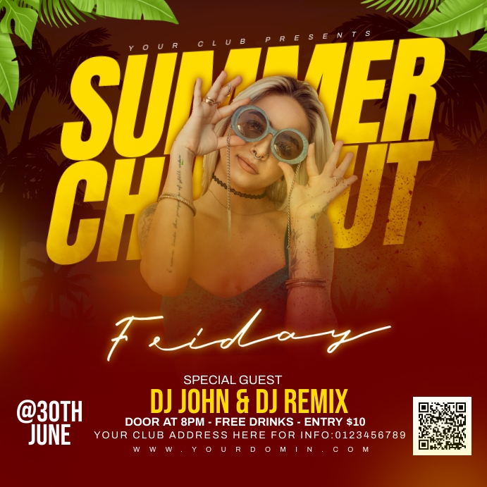 Summer flyer Template | PosterMyWall