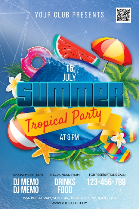 Summer Flyer Template | PosterMyWall