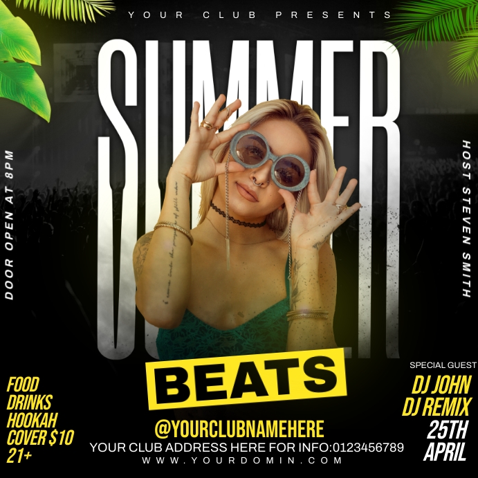 Summer flyer Template | PosterMyWall
