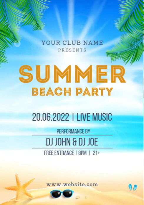 Copy of Summer Flyer Template | PosterMyWall