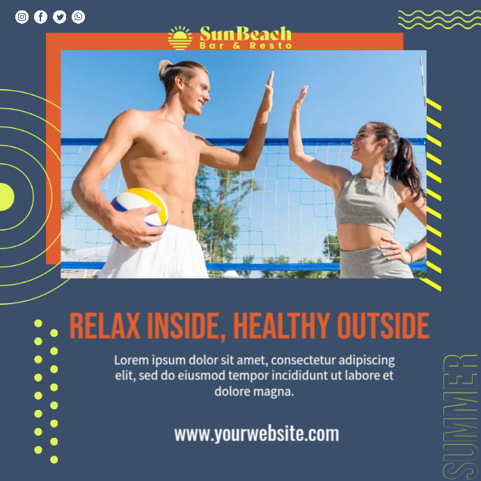 Plantilla de Summer Flyers | PosterMyWall