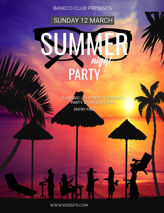 summer flyers Template | PosterMyWall