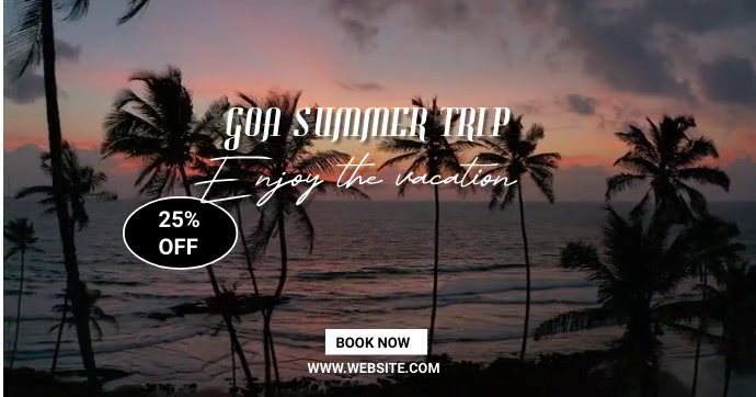 Copy of Summer goa trip | PosterMyWall