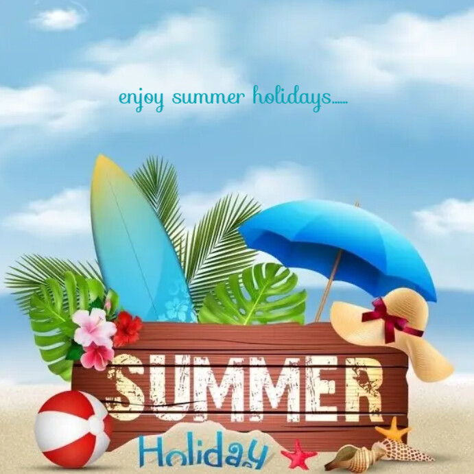 Summer holiday Template | PosterMyWall