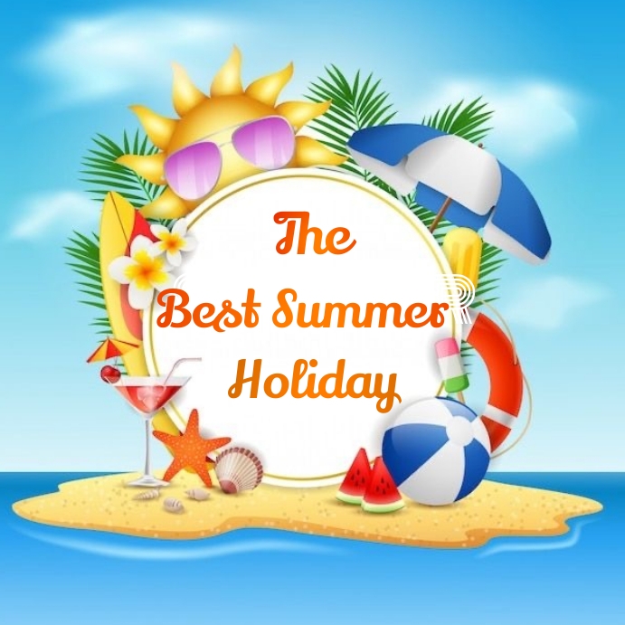 Copy of Summer holiday | PosterMyWall