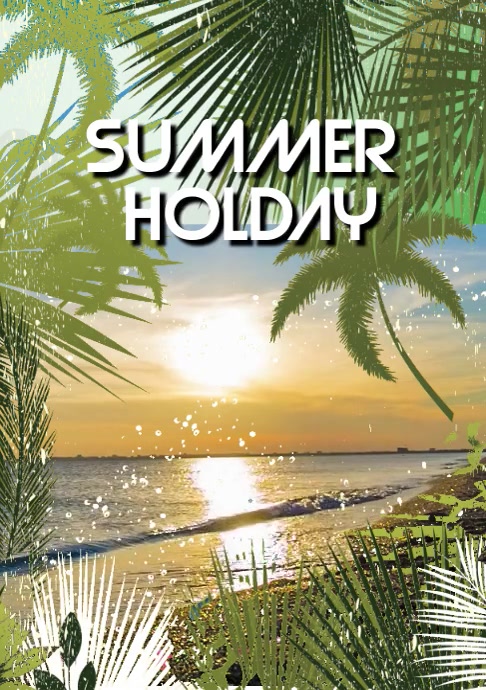 Summer Holiday Template | PosterMyWall