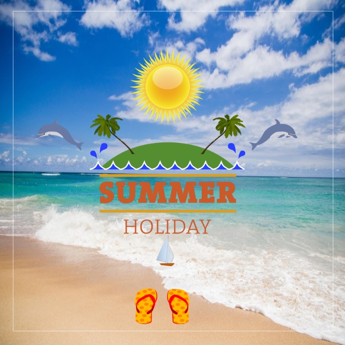 Copy of summer holiday Template | PosterMyWall