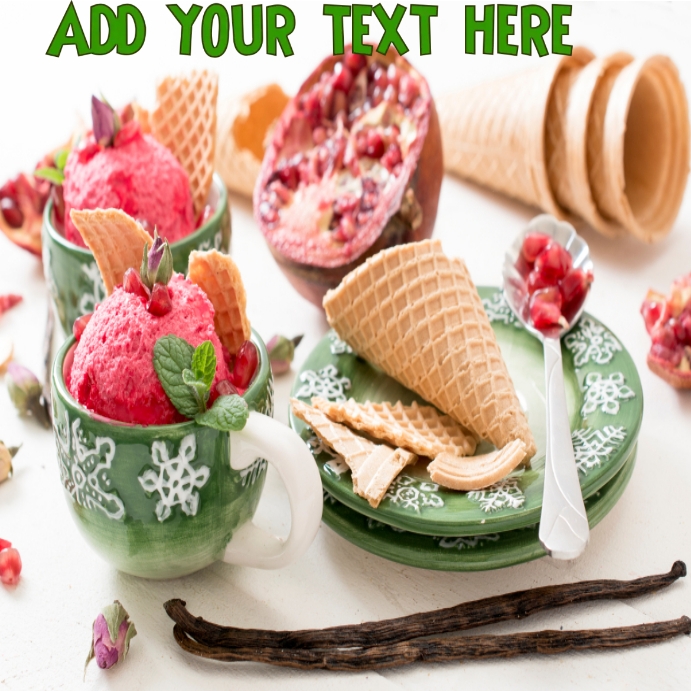 Summer Ice cream party Template | PosterMyWall