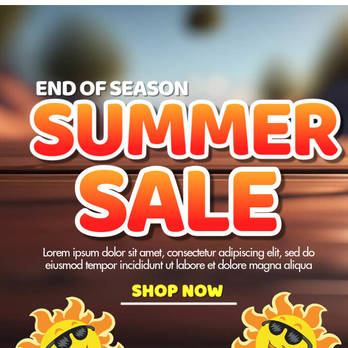 SUMMER INSTA.KC Template | PosterMyWall