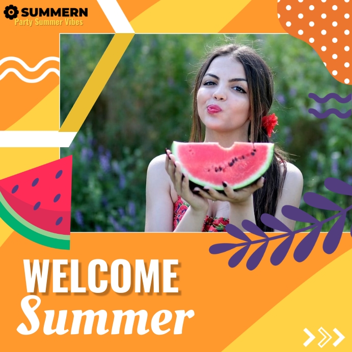 Summer Instagram Design Template | PosterMyWall