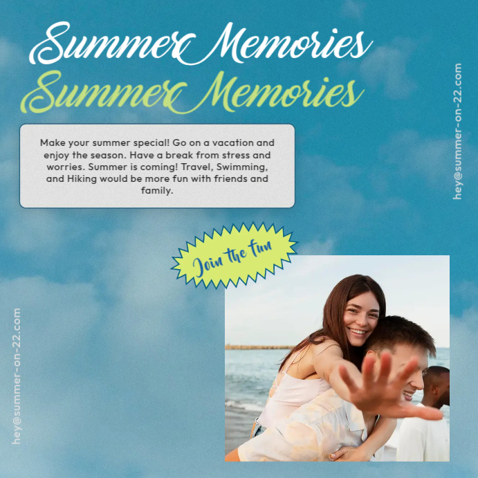 Copy of Summer Memories | PosterMyWall