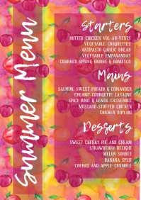 Summer Special Menu Template | PosterMyWall