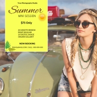 Summer Photography Mini Session Template | PosterMyWall