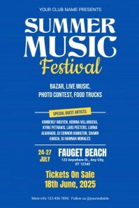 Summer Festival Ads Template | PosterMyWall