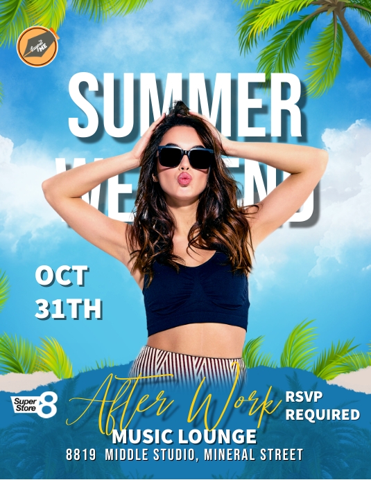 Copy of Summer Music Lounge | PosterMyWall