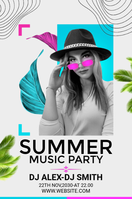 Copy of SUMMER MUSIC PARTY | PosterMyWall