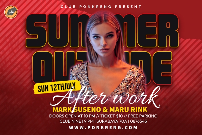 Summer Outside Template | PosterMyWall