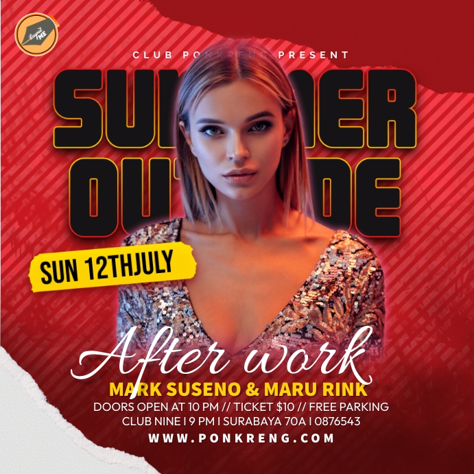 Summer Outside Template | PosterMyWall