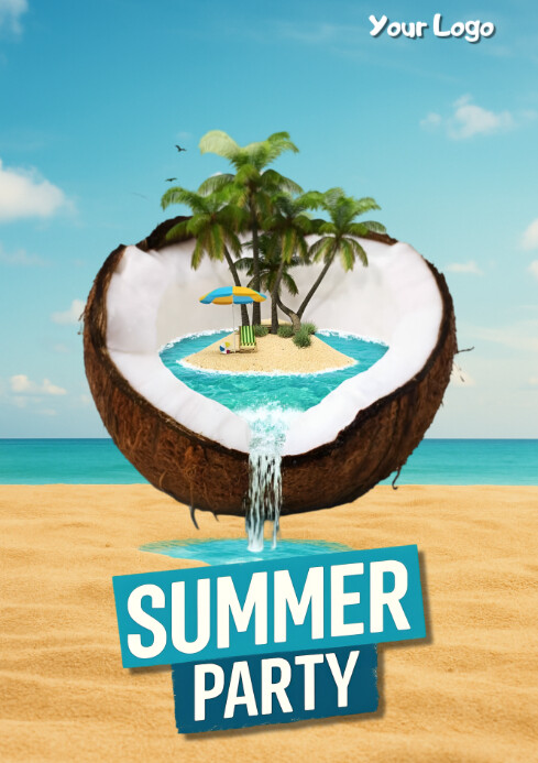 Summer Party Template | PosterMyWall