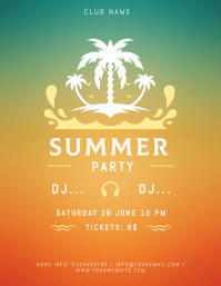 SUMMER FESTIVAL FLYER Template | PosterMyWall