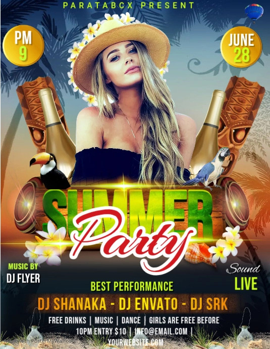 Copy of Summer Party | PosterMyWall