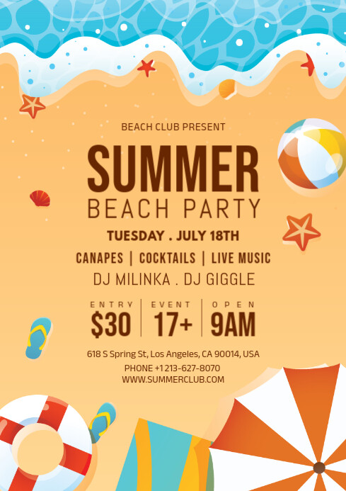 summer party Template | PosterMyWall