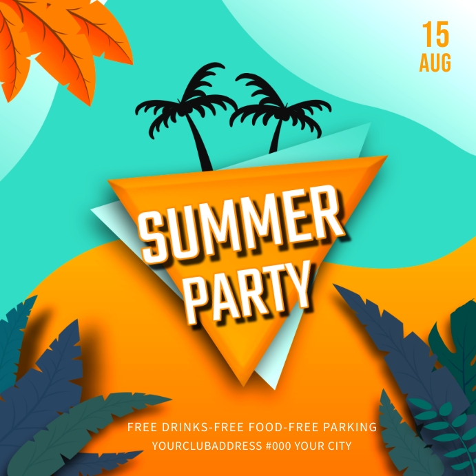 Summer Party Logo Jack Up Summer Party Jack Up Events