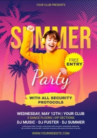 Summer Fashion Book Cover Printable Template | PosterMyWall