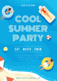 SUMMER PARTY Template | PosterMyWall