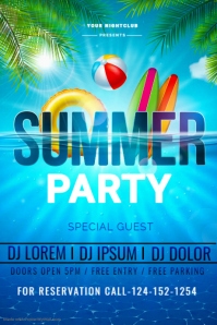 summer party Template | PosterMyWall
