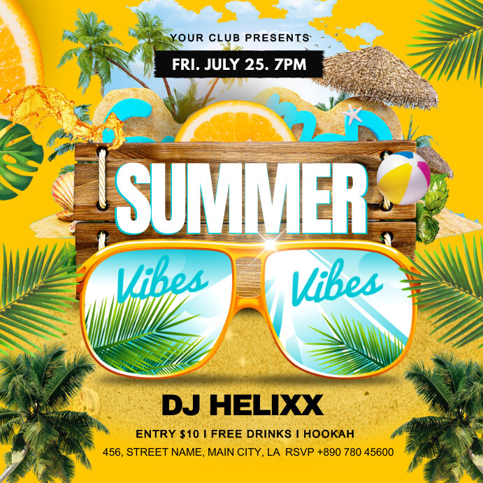 summer party Template | PosterMyWall