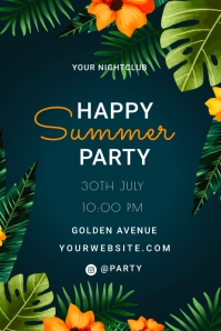 summer party Template | PosterMyWall