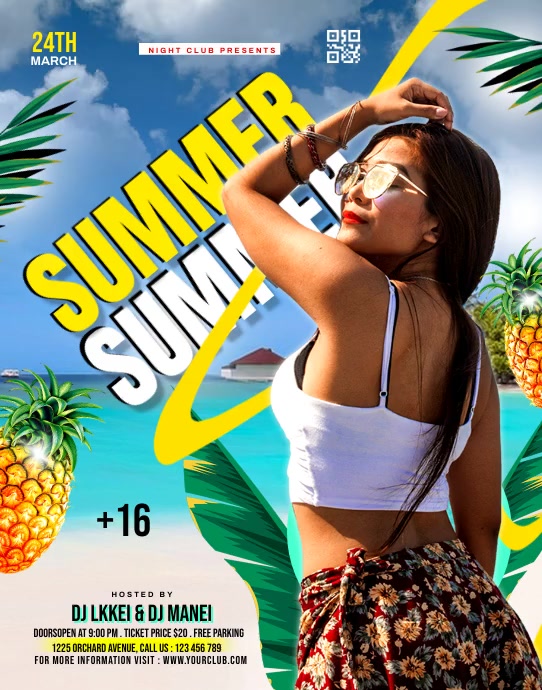 Copy of SUMMER PARTY | PosterMyWall