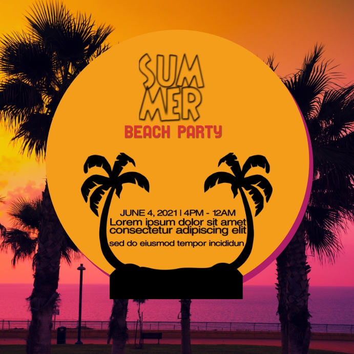 summer party Template | PosterMyWall
