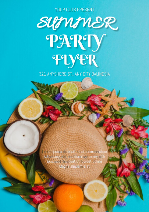 summer party Template | PosterMyWall