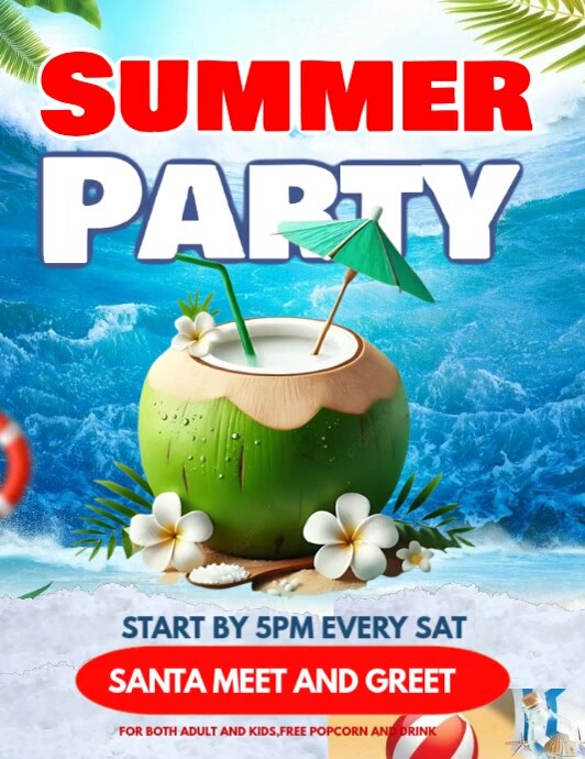 Summer party Ithempulethi | PosterMyWall