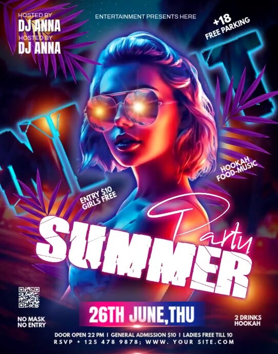 Copy of SUMMER PARTY | PosterMyWall