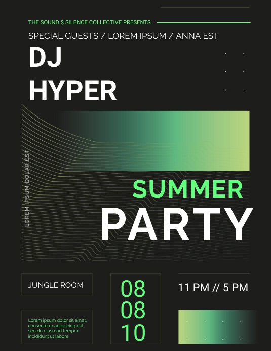 De Plantilla de Flayer de Fiesta de Verano | PosterMyWall